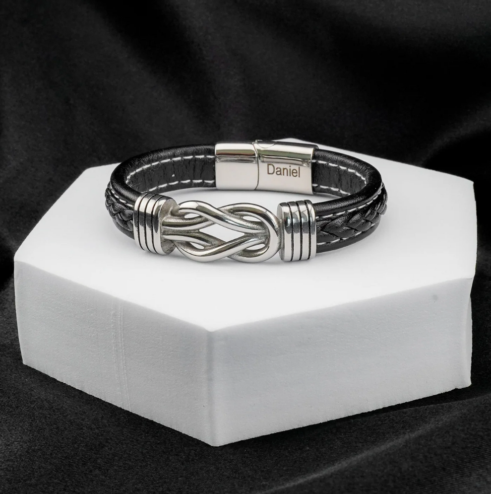 "To My Son" Engraved Bracelet – Nivora